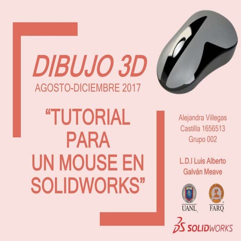 Tutorial Mouse en SolidWorks | PPTX