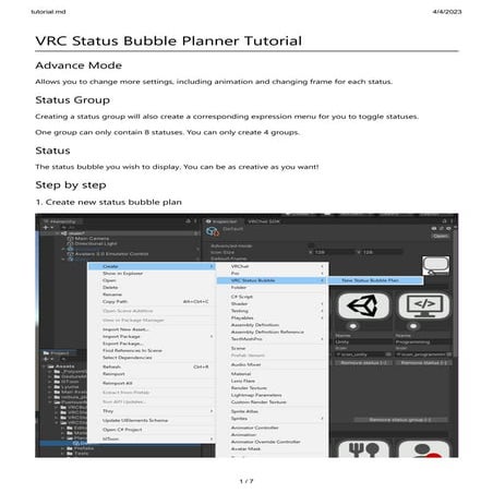 Status Bubble Planner Tutorial | PDF