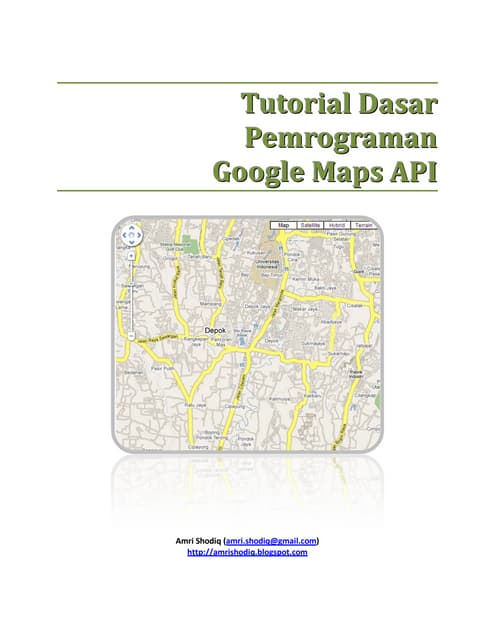 Laporan Layout Peta Dengan Qgis | PDF