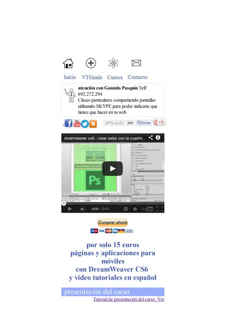 Presentación dreamweaver 1 | PPT
