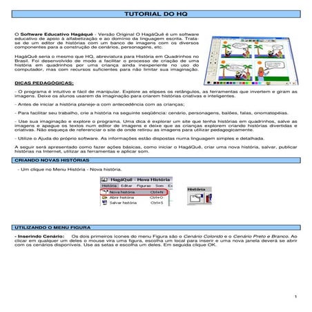 Tutorial Hagaquê | PDF
