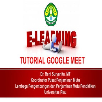 tutorial mengenai hari yang mantap mengenai gmeet | PDF