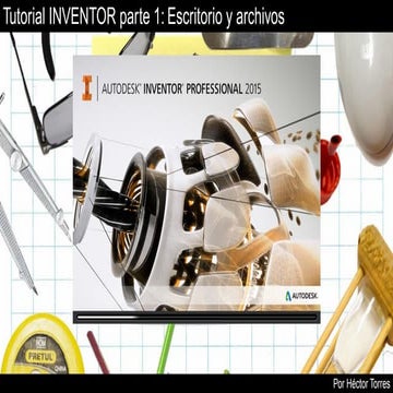 Tutorial inventor parte 1 | PDF