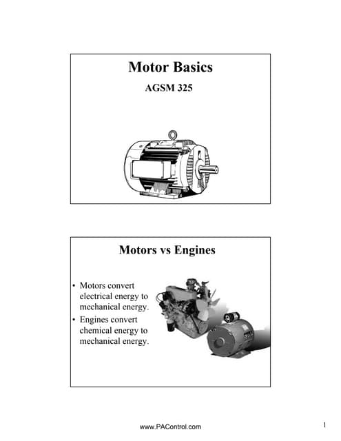 Electric Motor... | PPTX