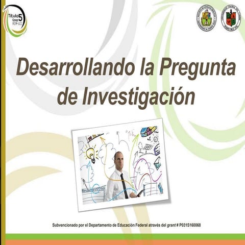 Desarrollo de la pregunta de investigación | PDF
