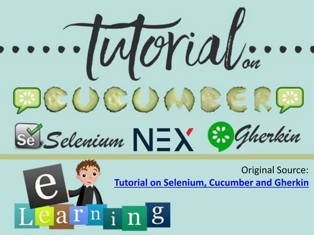 Tutorial On The Integration Of Selenium With Cucumber For Experts And 6133