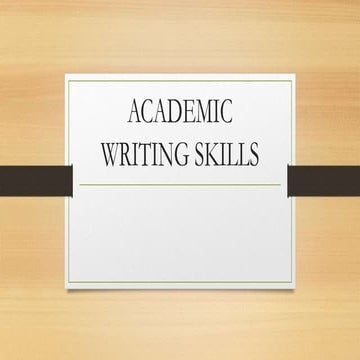 TUTORIAL 8 ACADEMIC WRITING SKILLS.pptx