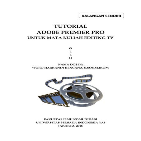 Tutorial adobe premier | PDF