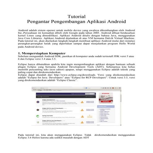 Introduction On Android Programming Tutorial Docx 4552
