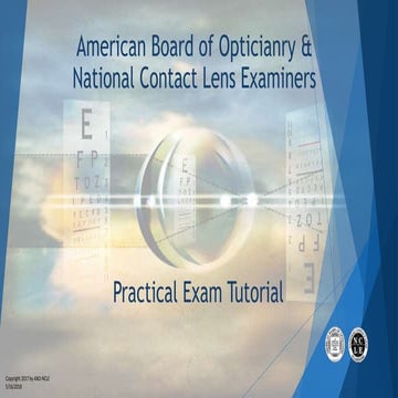 ABO & NCLE Practical Exam Slideshow Tutorial | PPTX