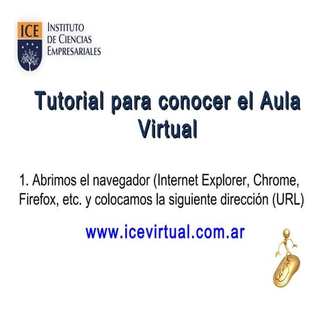 Tutorial aula Virtual ICE | PPT