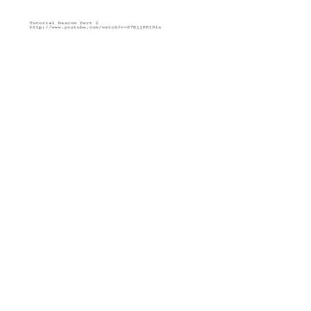 Tutorial bascom part 2 | PDF