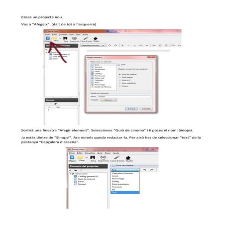 Tutorial celtx | PDF