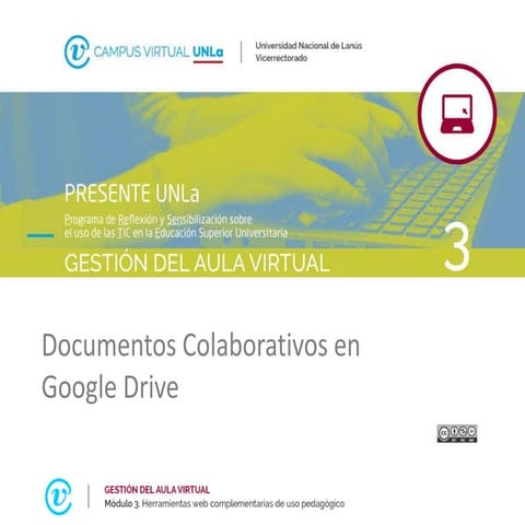 Tutorial cómo crear documentos colaborativos con Google Drive | PPTX | Computing | Technology ...