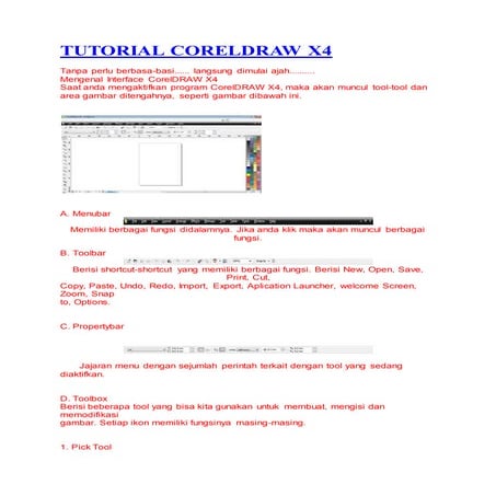 Tutorial Coreldraw X4 Docx