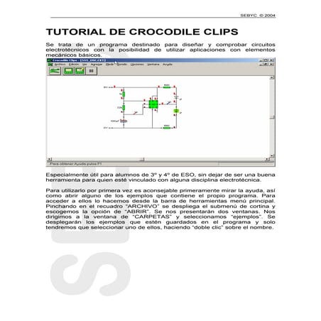 Tutorial Crocodile Clips[1] | PDF