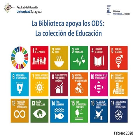 Tutorial para confeccionar cubos ODS. Biblioteca de la Facultad de ...