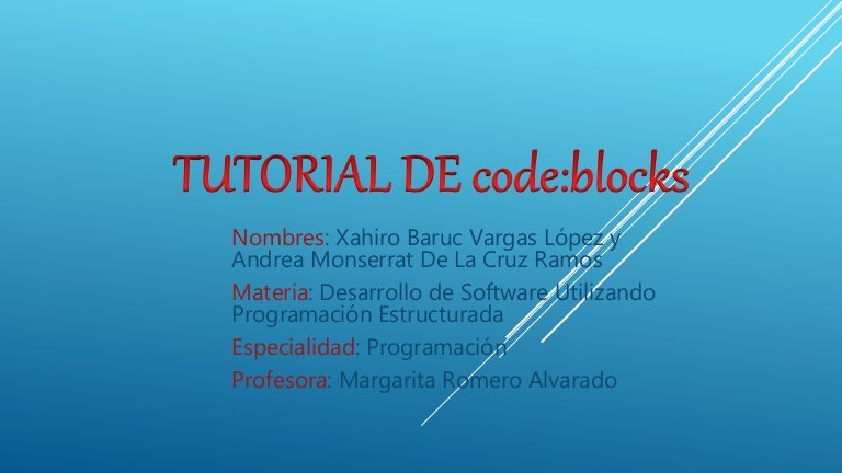Codeblocks tutorials - gulujuice