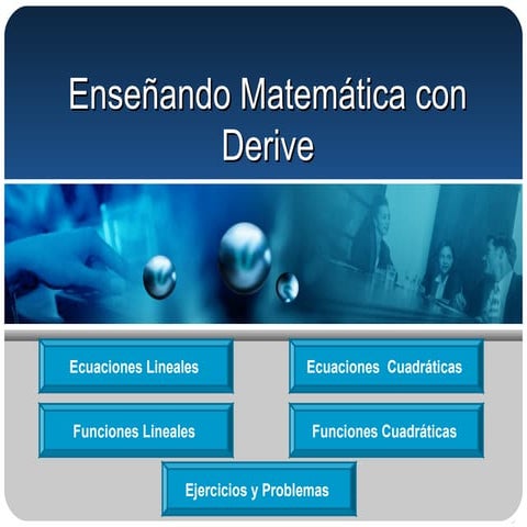 Tutorial de derive 6 | PPT