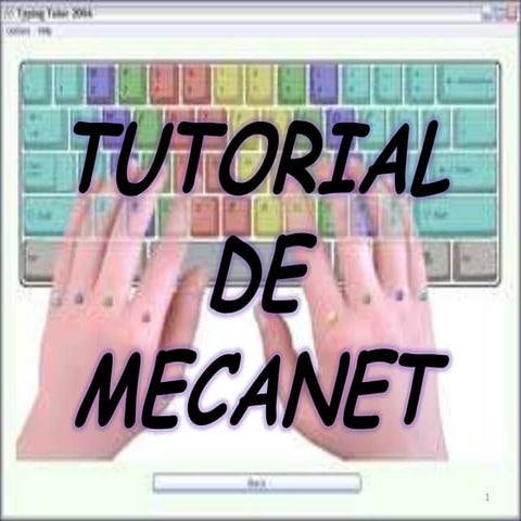 Tutorial de mecanet | PPTX