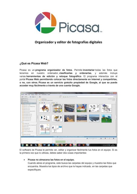 Tutorial picasa | PDF