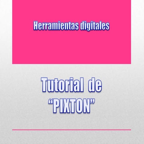 Tutorial Pixton | PDF