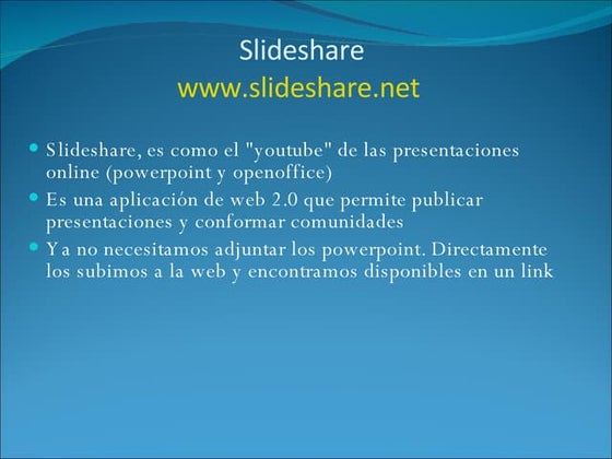 Manual de slideshare | PPT