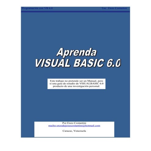 Tutorial de visual basic | DOC
