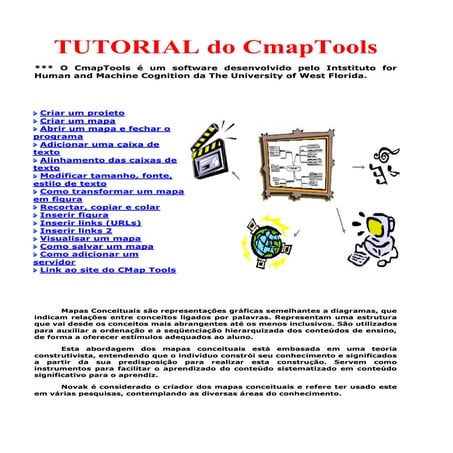 Tutorial do cmap tools | PDF