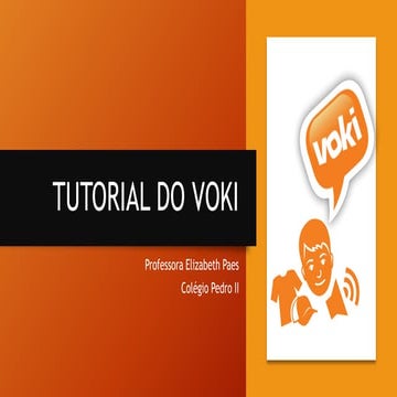 Tutorial do Voki | PPT