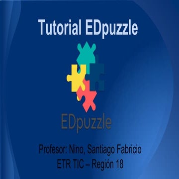 Tutorial Edpuzzle | PDF