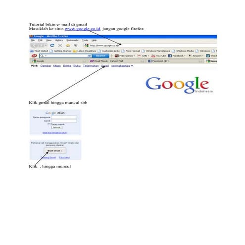 Tutorial e mail gmail | DOCX