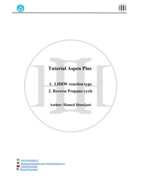 Basic Tutorial on Aspen HYSYS Dynamics - Process control (Tutorial 3) | PDF