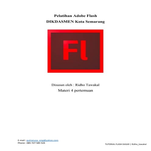 Tutorial flash (1) | PDF