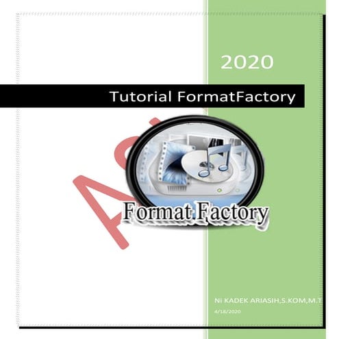 Tutorial format factory | PDF