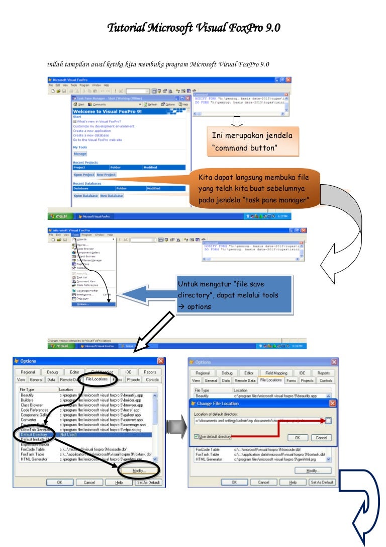 Tutorial Microsoft Visual Foxpro 90 