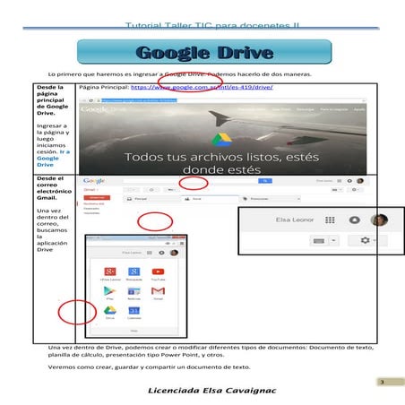Guía para el uso de Google Drive | PPTX