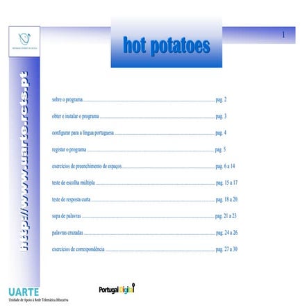 TUTORIAL HOT POTATOES | PPT