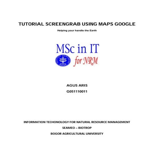 Tutorial how to use screengrab | PDF | Technology & Computing