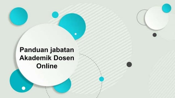 Panduan Jabatan Akademik Dosen Online (LLDIKTI Wilayah IV) | PDF