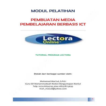 Tutorial lectora | PDF