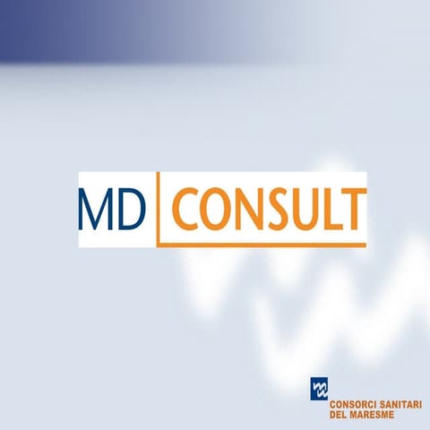 Tutorial MDconsult 2011 | PPT