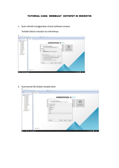 tutorial hotspot mikrotik | PDF