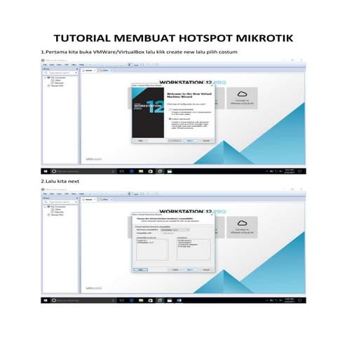 Tutorial membuat hotspot di mikrotik | PDF