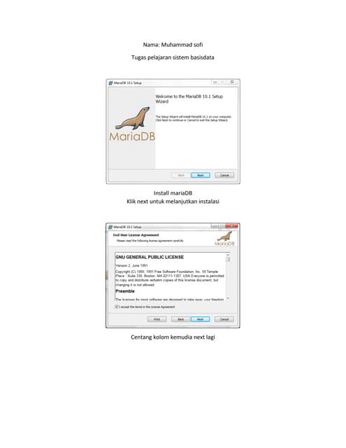Cara Membuat DataBase dengan Access @Uswatun_Khs | PDF