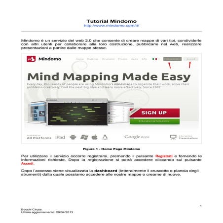 Tutorial mindomo | PDF
