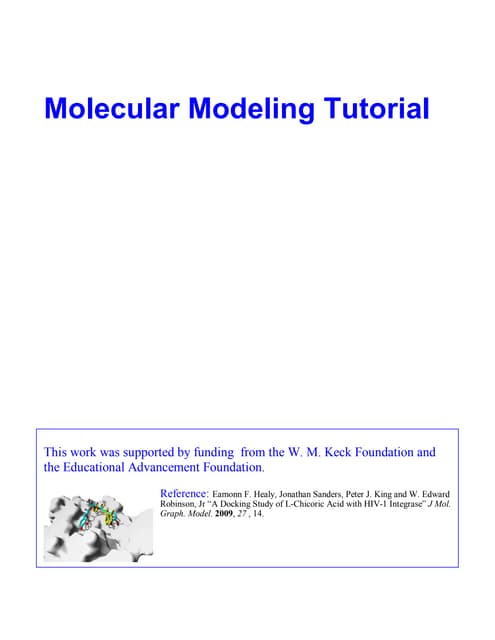 Protein structure visualization tools-RASMOL | DOCX