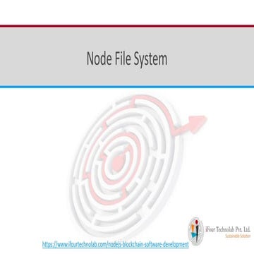 Tutorial On Node File System Ppt 8329