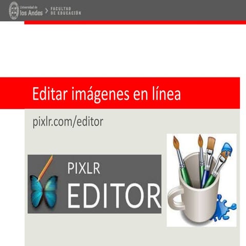 Tutorial para editar imagenes en línea | PPTX