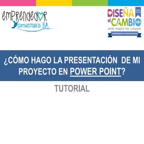 Tutorial para power point BBVA BANCOMER | PPTX
